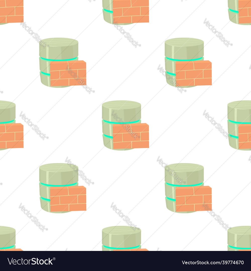 Not available database pattern seamless Royalty Free Vector