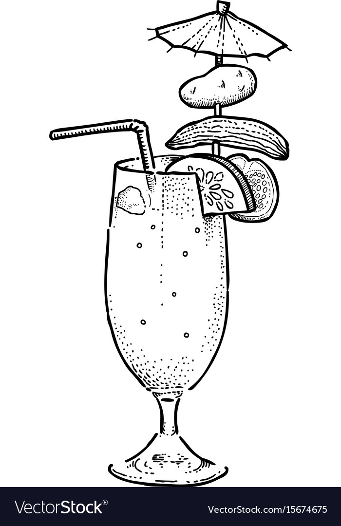 Cartoon Image Of Weird Cocktail Royalty Free Vector Image cartoon-image-of-weird-cocktail-royalty-free-vector-image