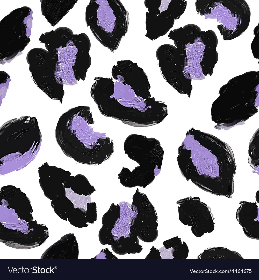 Leopard print pattern Royalty Free Vector Image