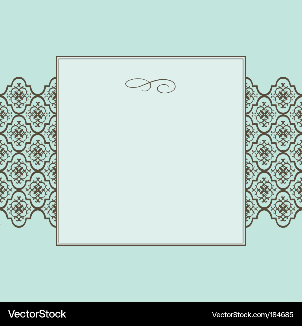 Crest frame Royalty Free Vector Image - VectorStock