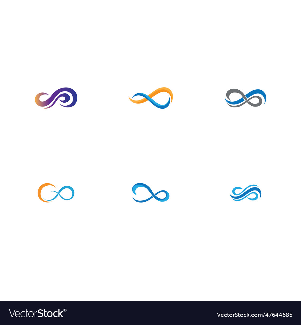 Infinity design Royalty Free Vector Image - VectorStock