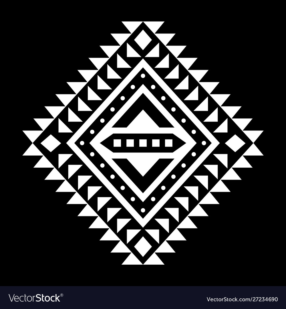 Aztec element Royalty Free Vector Image - VectorStock