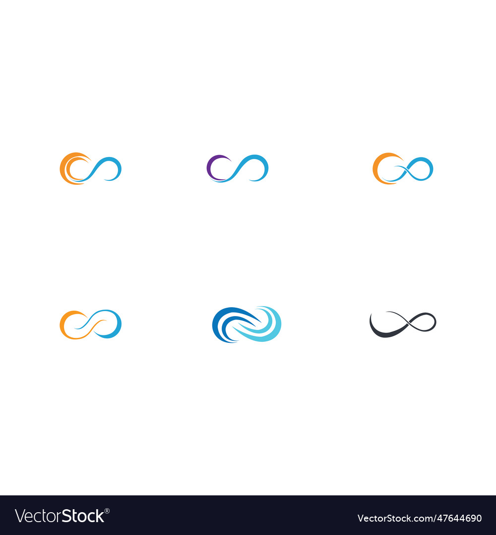 Infinity design Royalty Free Vector Image - VectorStock