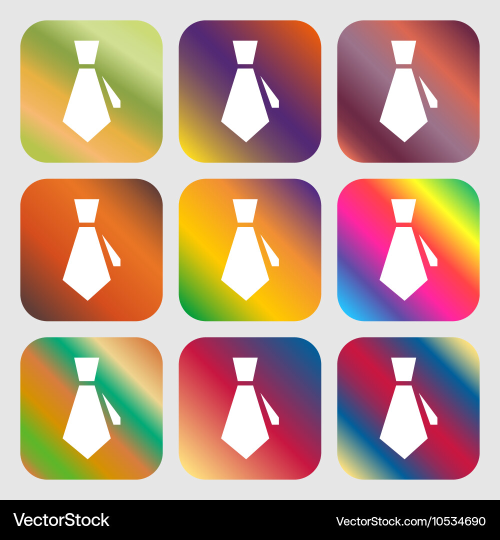 Tie icon Royalty Free Vector Image - VectorStock