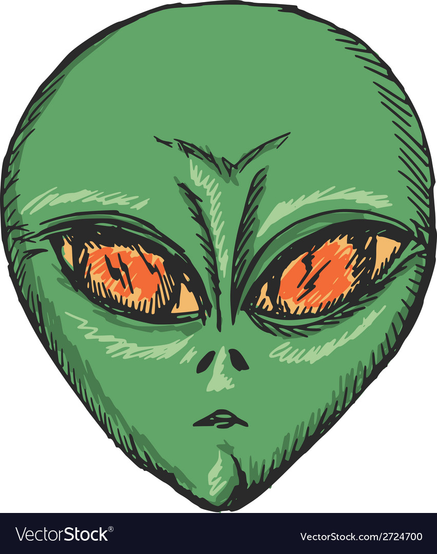 Alien Royalty Free Vector Image - VectorStock