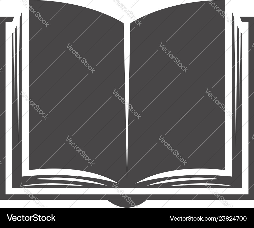 Book icon sign design learning education Vector Image