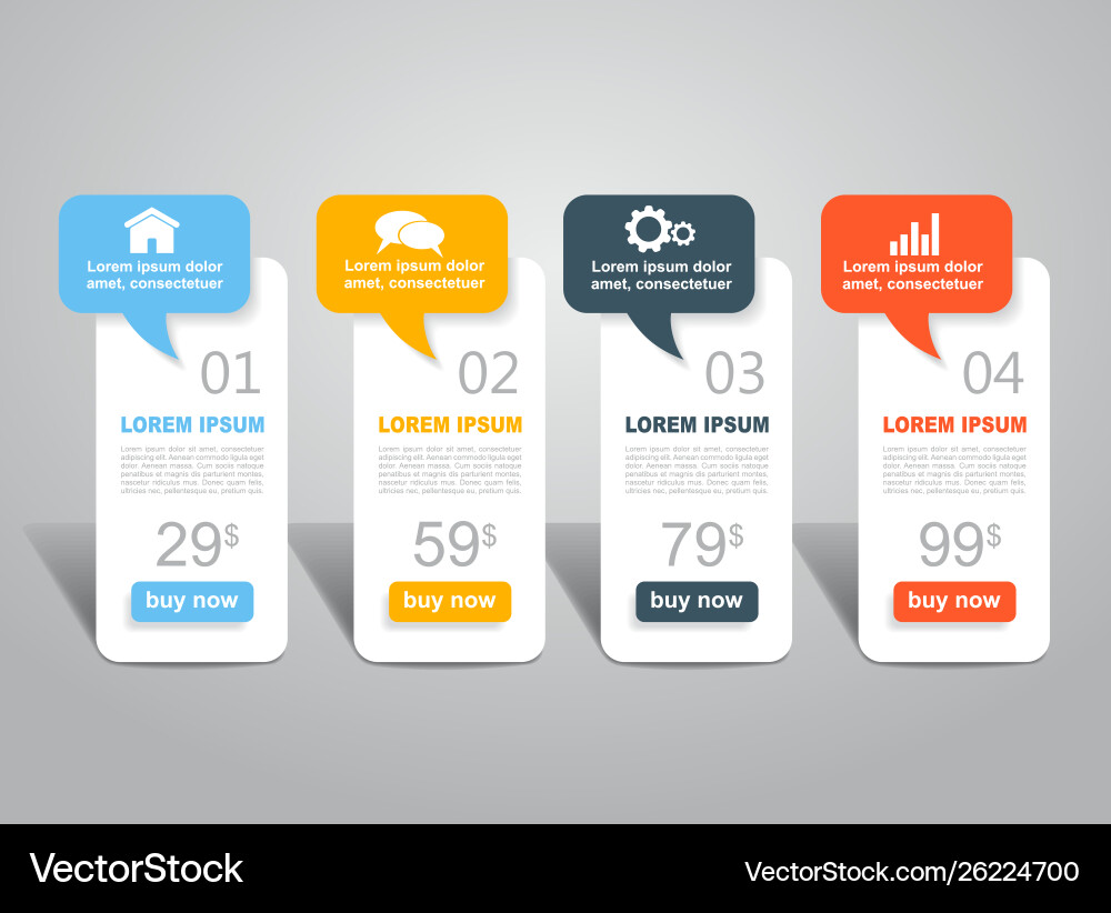 Infographic design template with place for your Vector Image