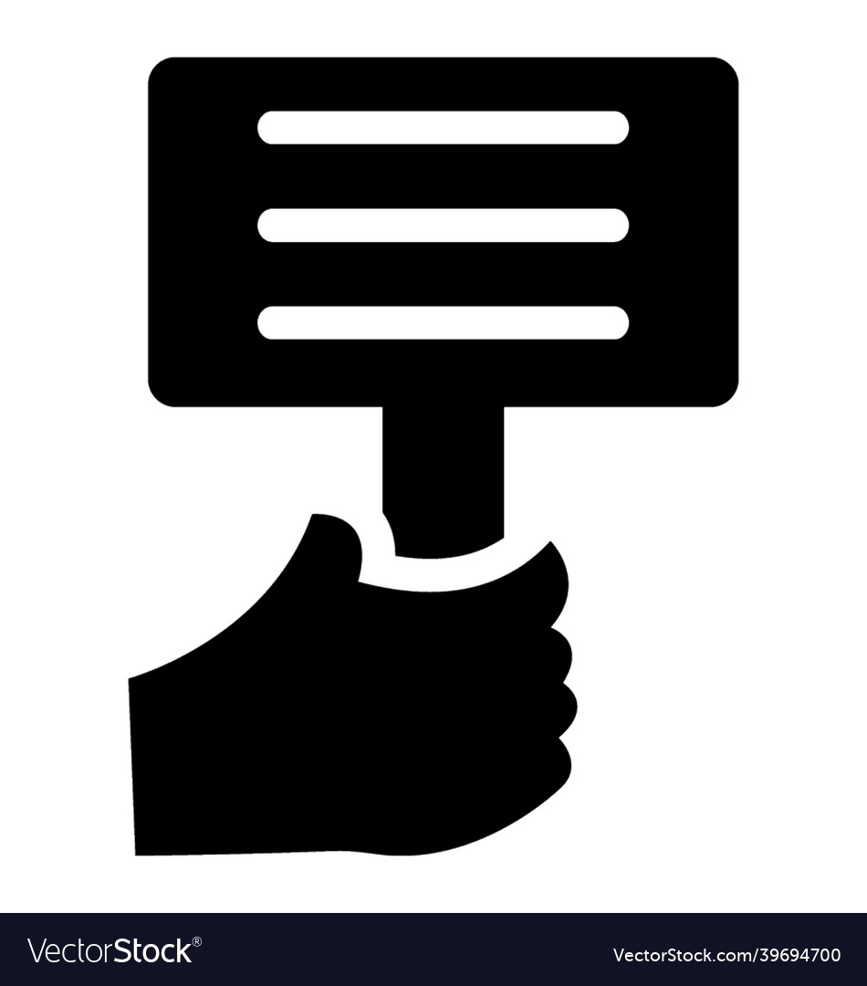 Protest Royalty Free Vector Image - VectorStock