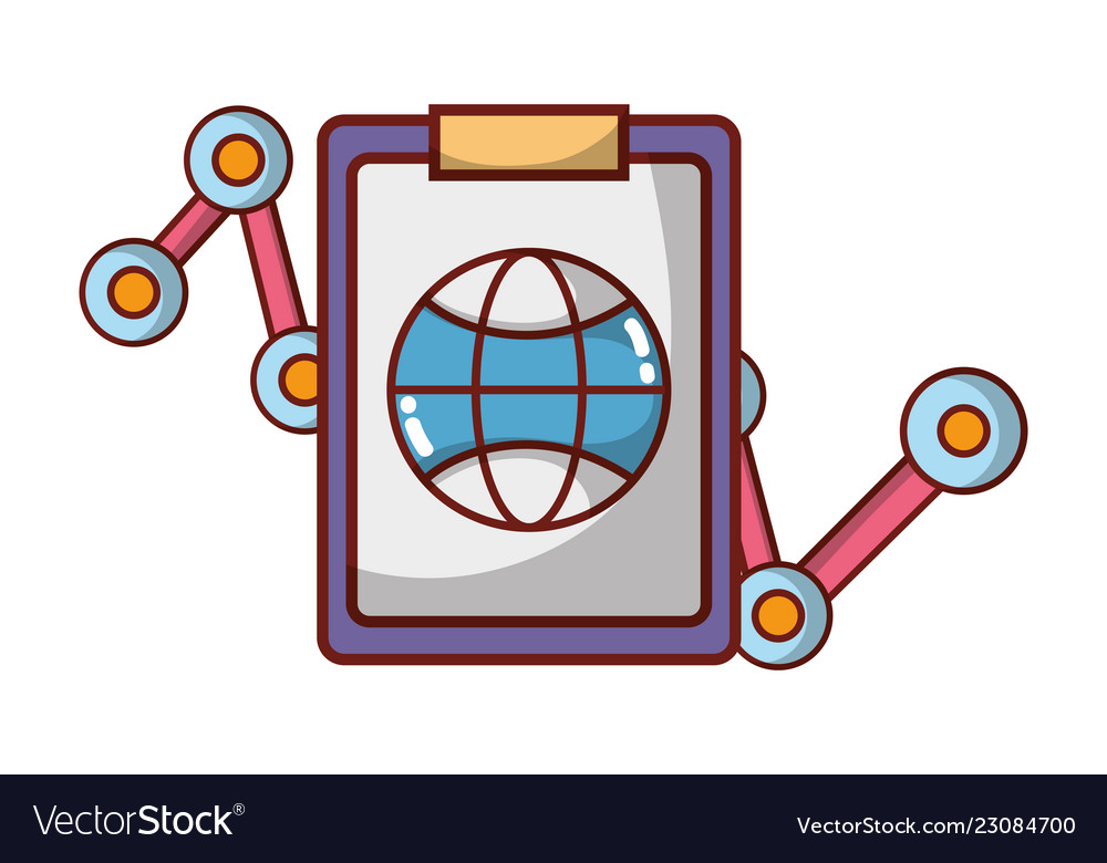 Technology computing cartoon Royalty Free Vector Image