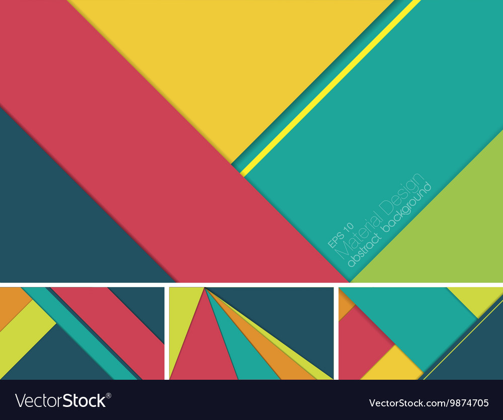 Material design abstract background Royalty Free Vector