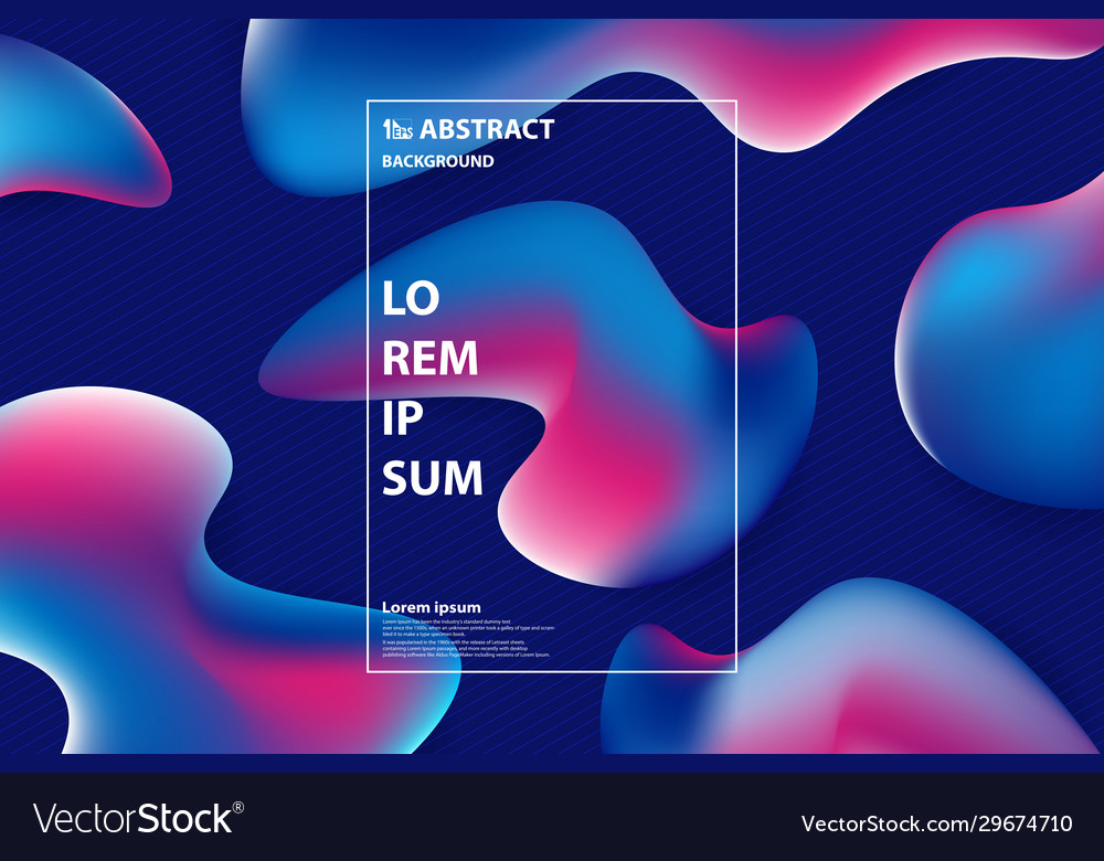 Abstract shape design futuristic pattern Vector Image