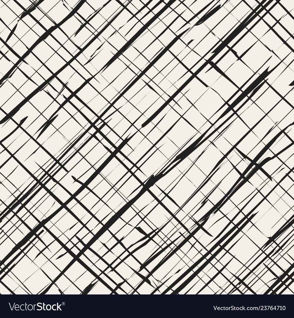 Damaged lines seamless pattern Royalty Free Vector Image