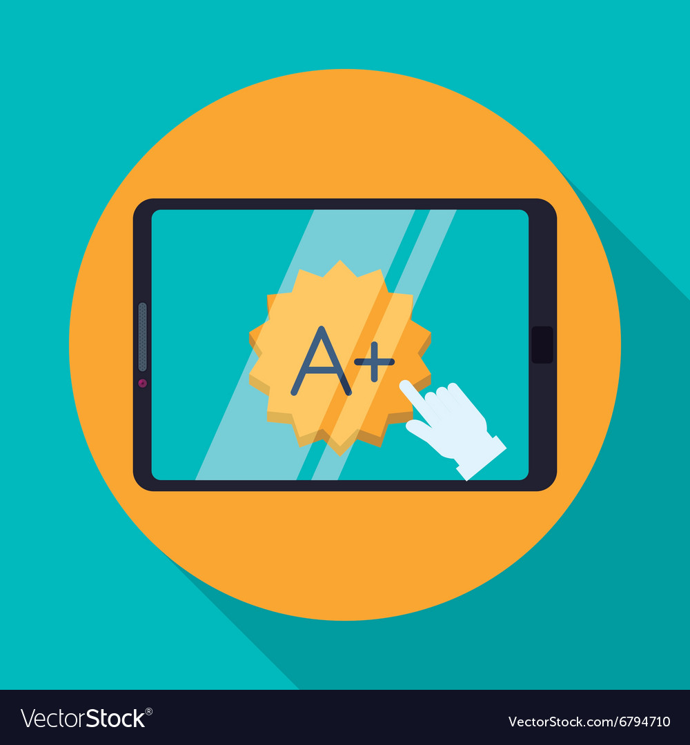 Elearning and education design Royalty Free Vector Image