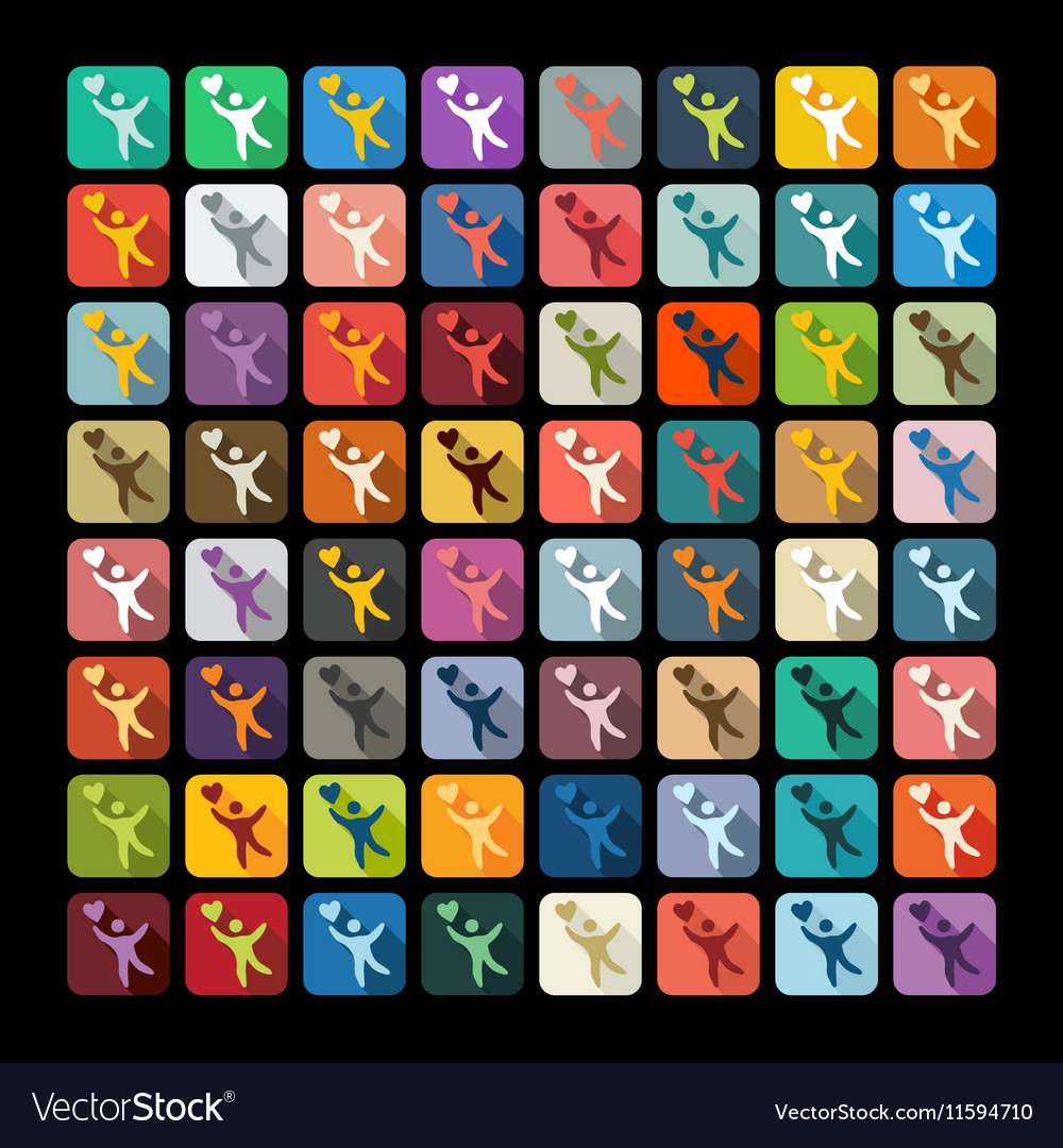 Flat design Royalty Free Vector Image - VectorStock