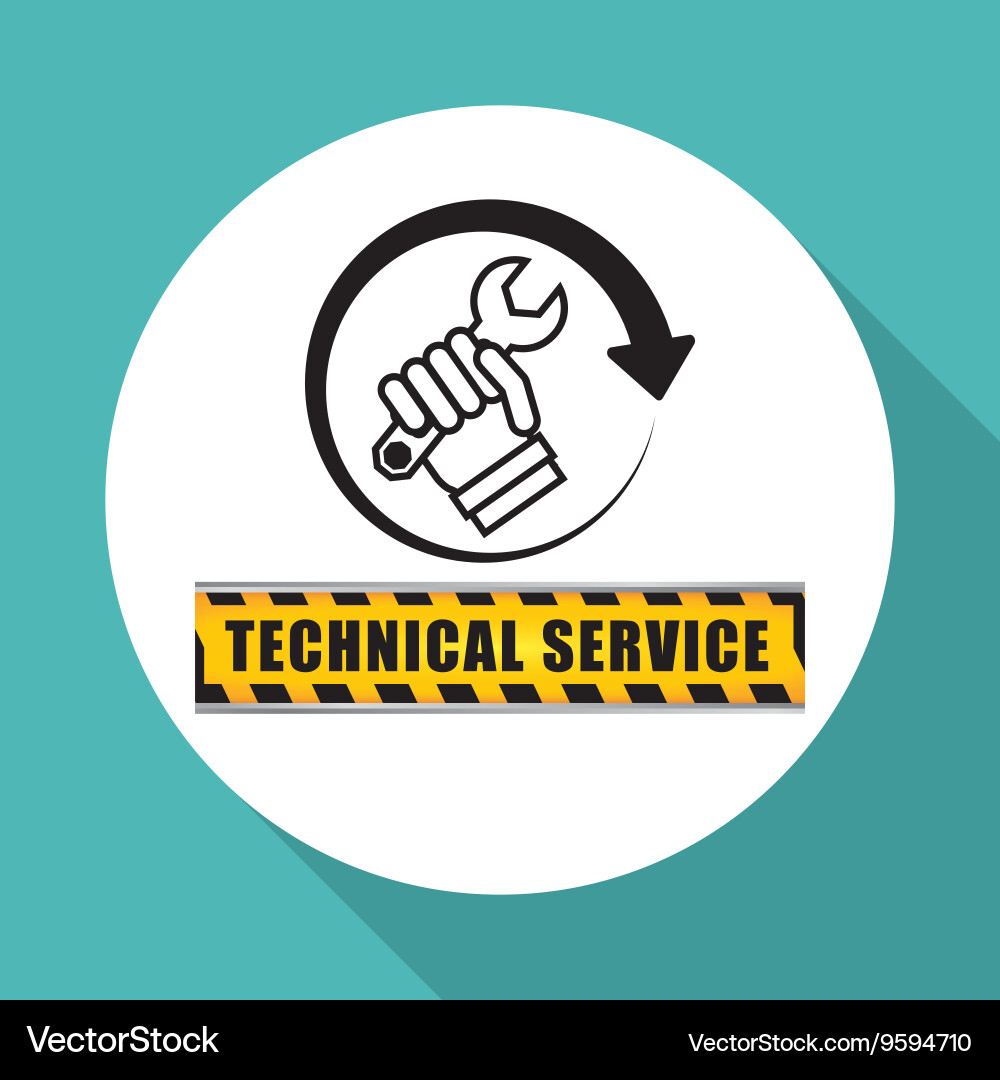 Technical service call center icon support Vector Image