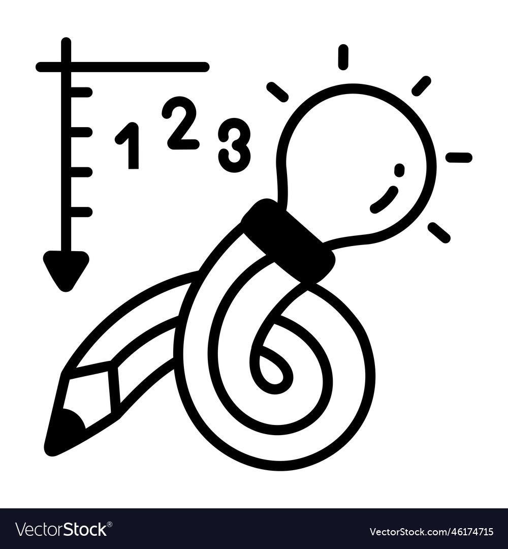 Creative math Royalty Free Vector Image - VectorStock