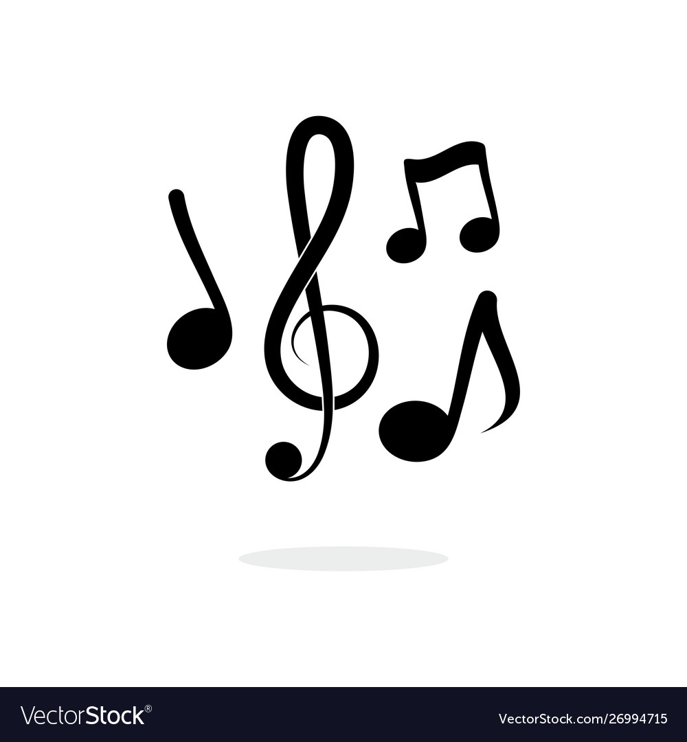 Note music Royalty Free Vector Image - VectorStock