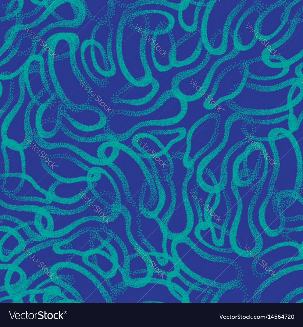 Abstract Stippled Weird Seamless Pattern Vector Image