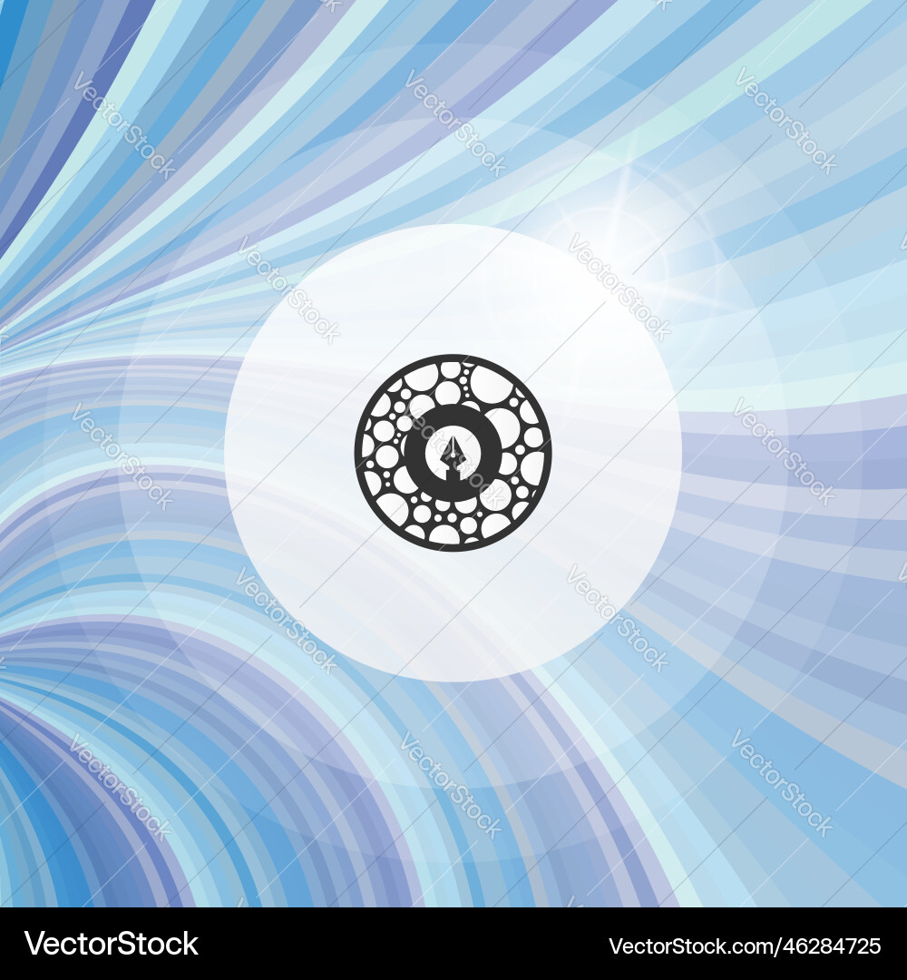Abstract swirl background with place for text Vector Image