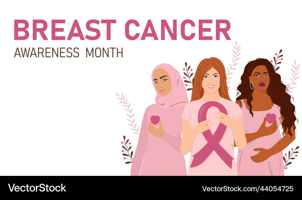 Breast cancer awareness Royalty Free Vector Image