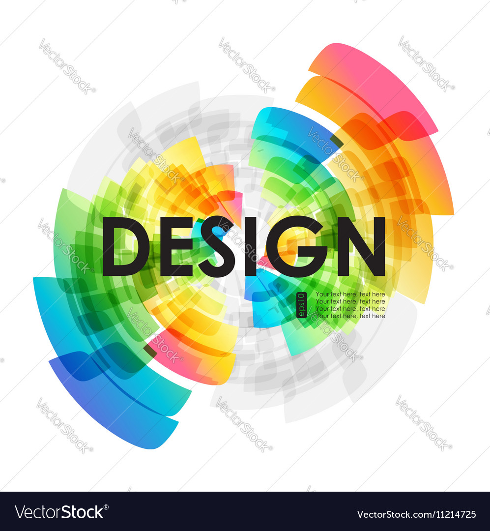 Circular background Royalty Free Vector Image - VectorStock