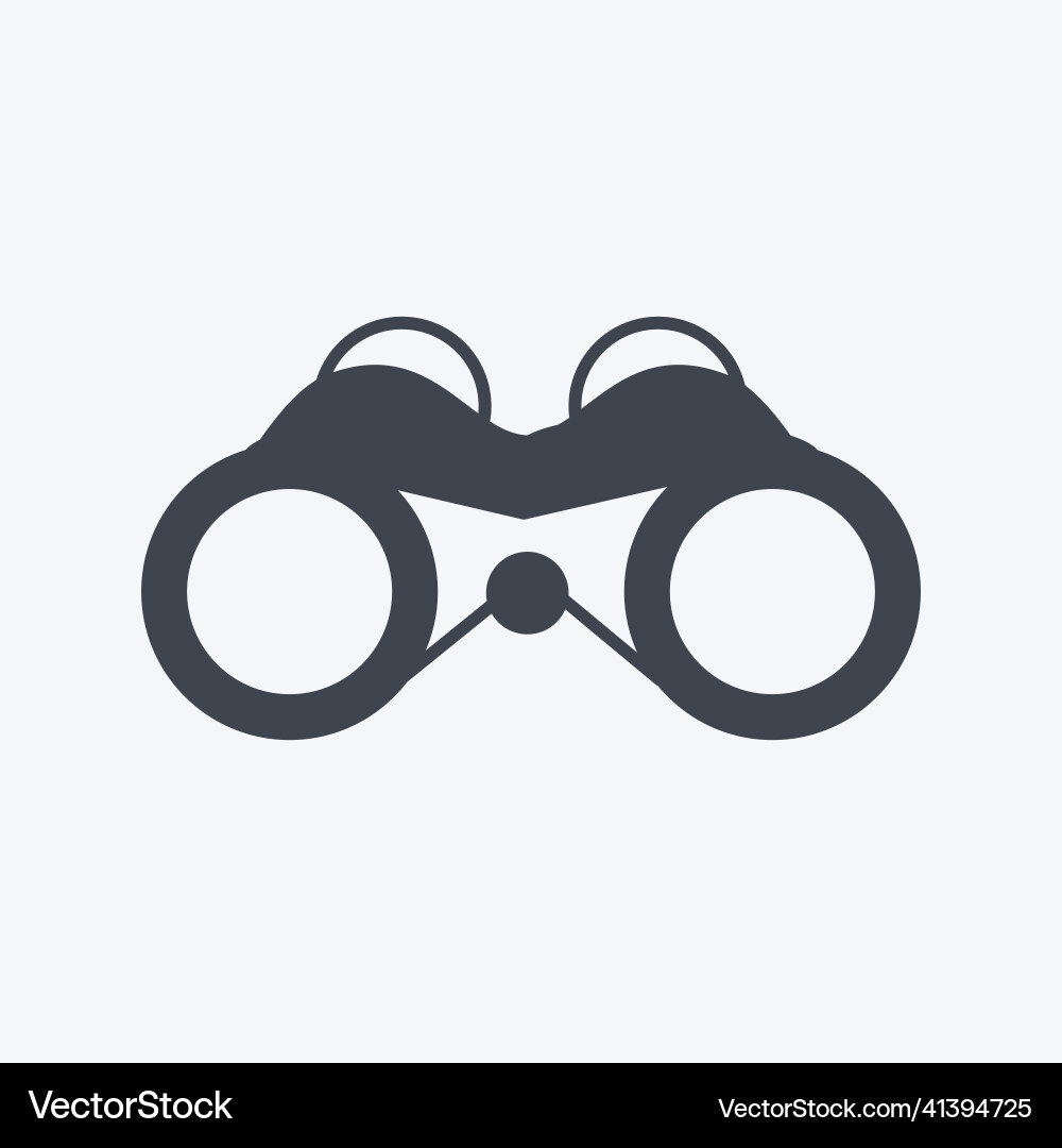 Explore icon in trendy glyph style isolated Vector Image