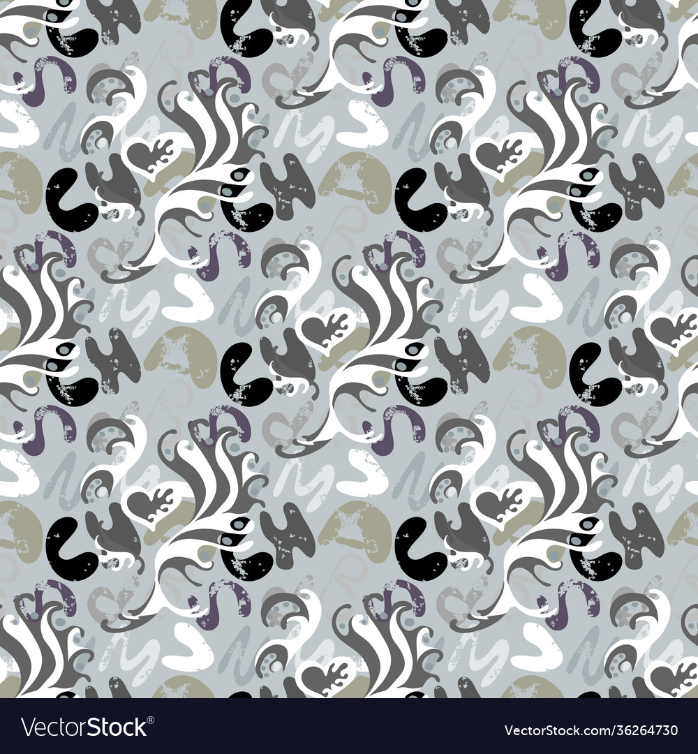 Bright abstract geometric seamless pattern Vector Image