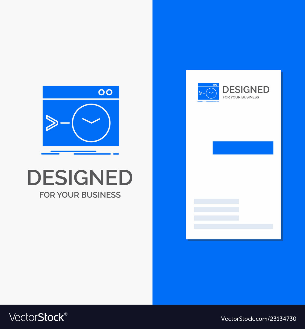 Business logo for admin command root software Vector Image