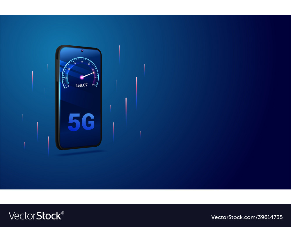 5g high speed internet network communication Vector Image 5g high speed internet network communication Vector Image