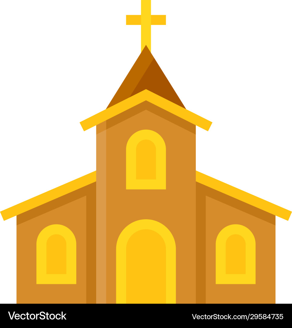 Church icon saint patricks day related Royalty Free Vector