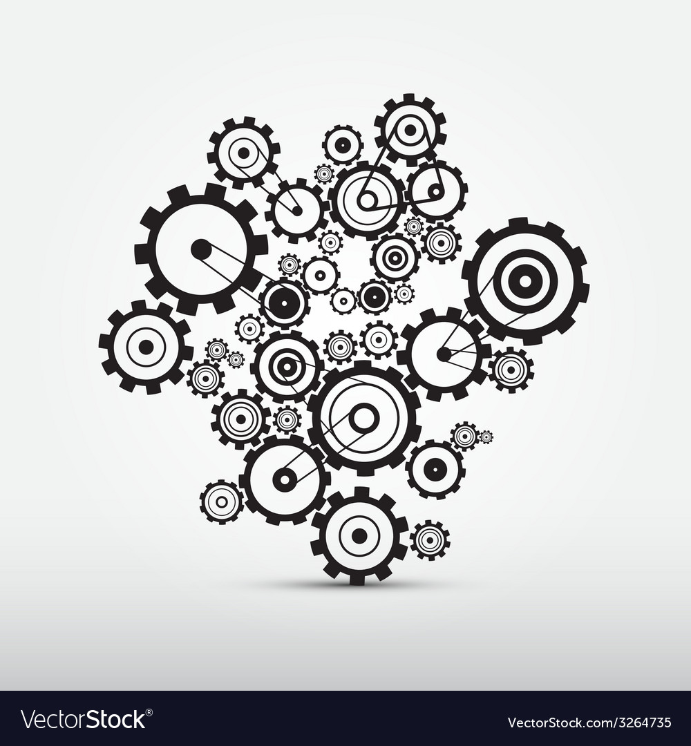 Vector Gears And Cogs