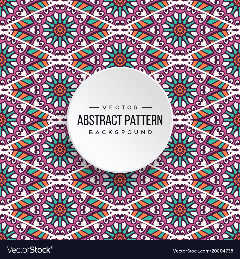 Seamless pattern tile Royalty Free Vector Image