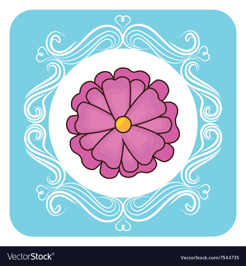Spring flowers design Royalty Free Vector Image