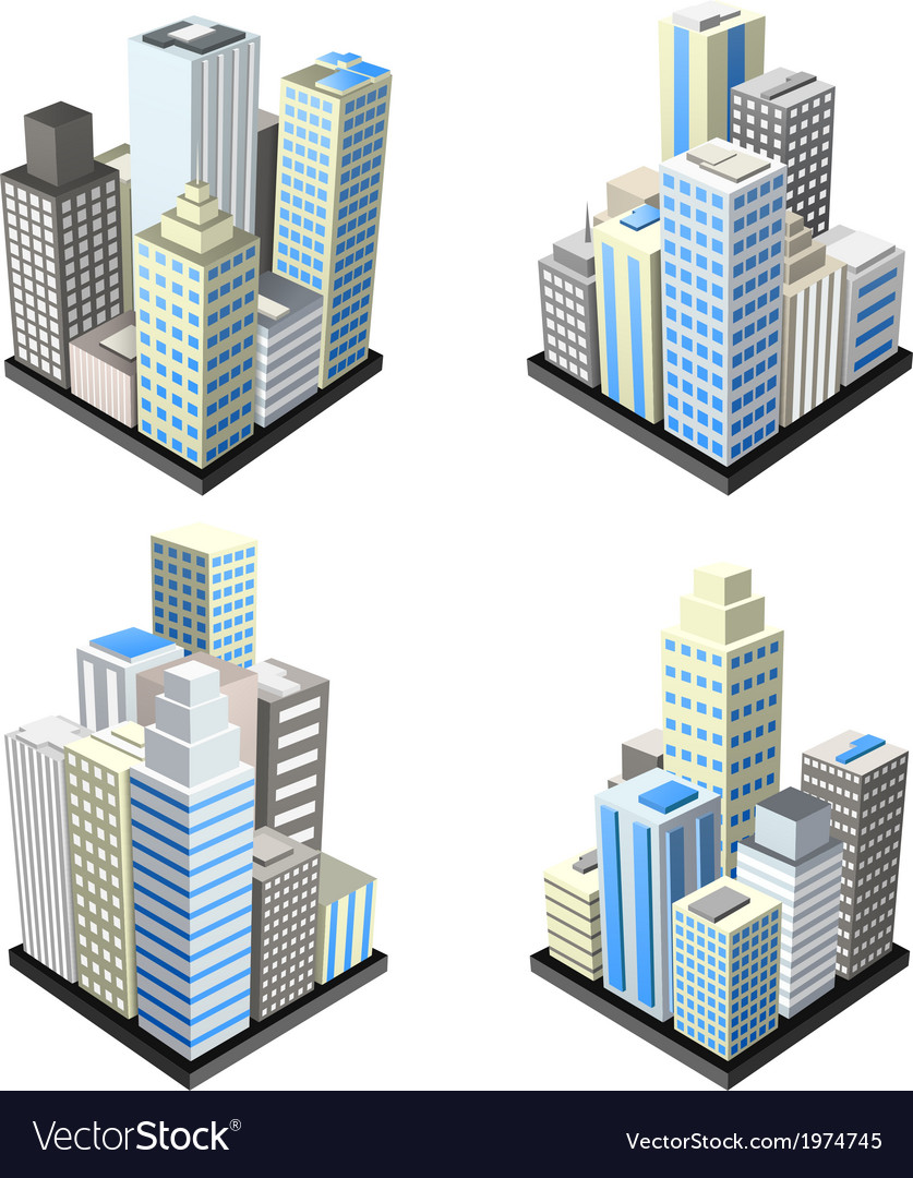 Buildings Royalty Free Vector Image - VectorStock