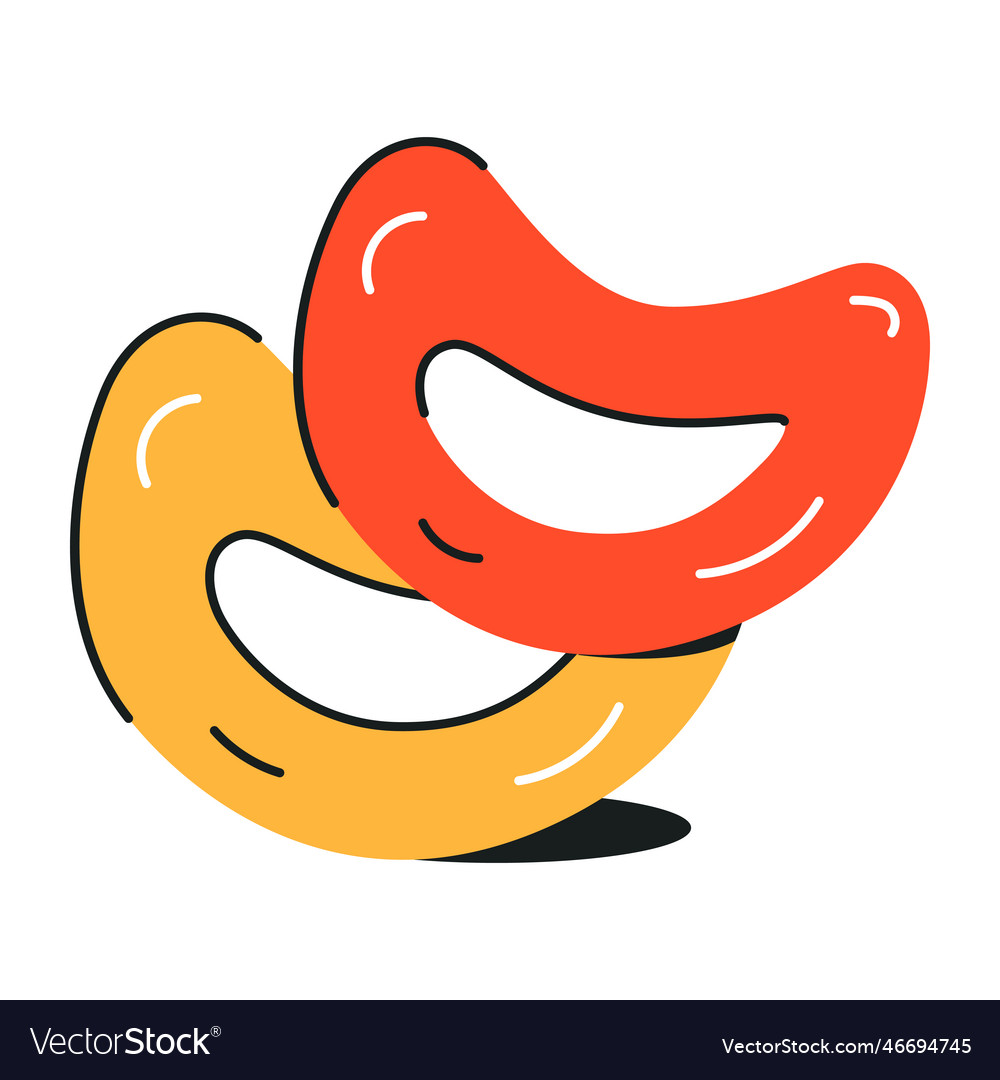 Teethers Royalty Free Vector Image - VectorStock