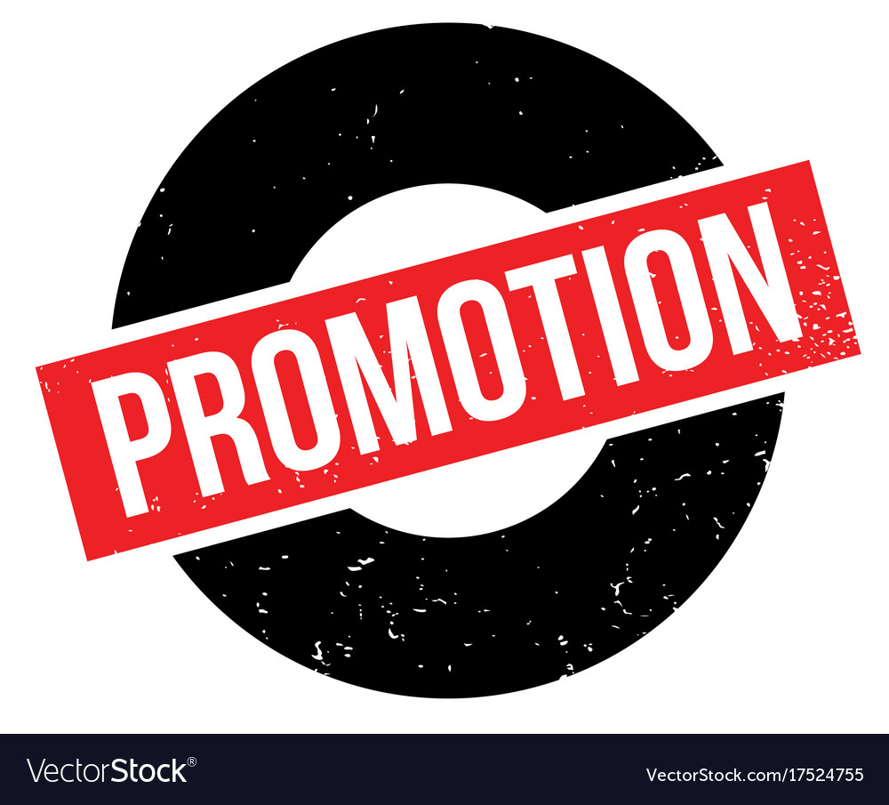 Promotion rubber stamp Royalty Free Vector Image