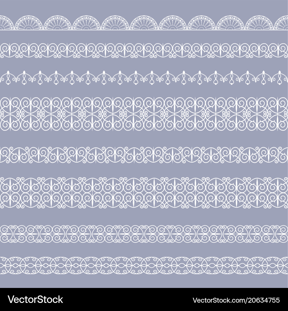 Set of borders Royalty Free Vector Image - VectorStock