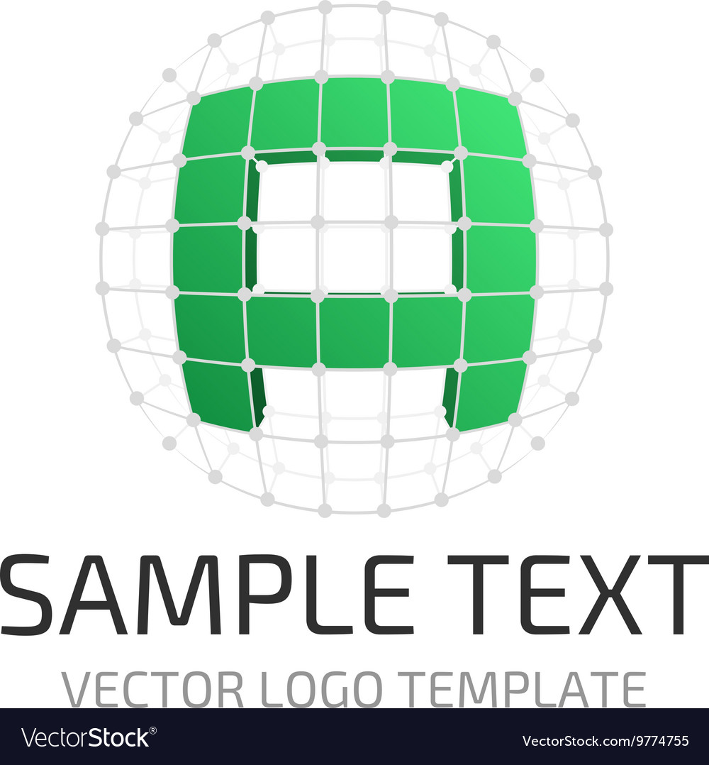 Template logo Royalty Free Vector Image - VectorStock