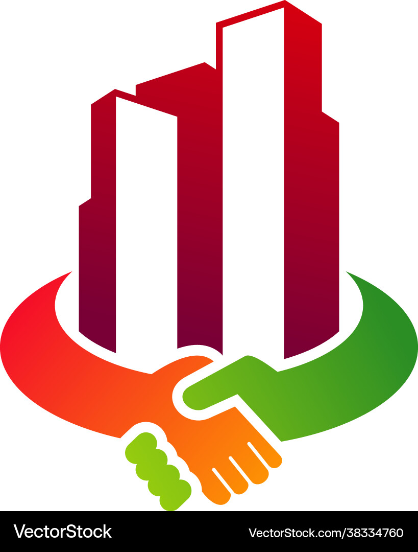 City deal logo template creative Royalty Free Vector Image
