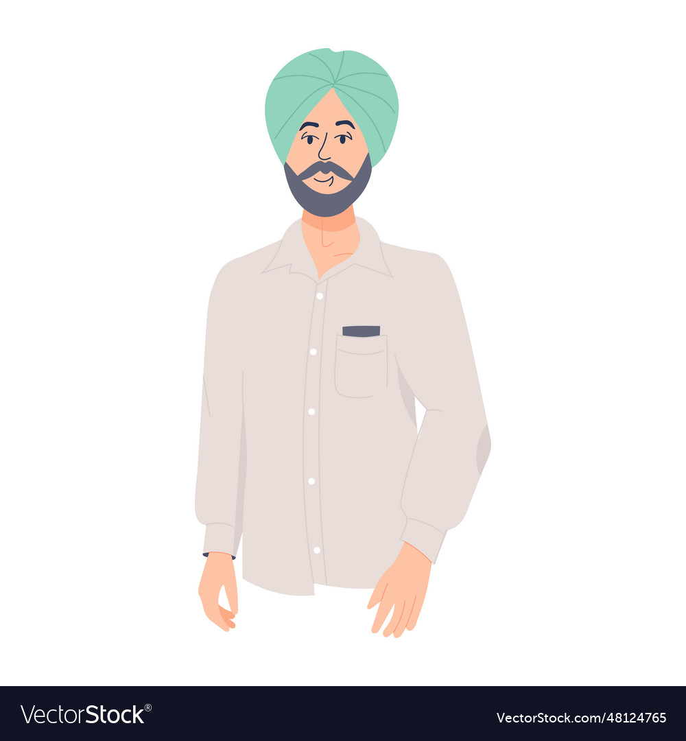 Sikh Royalty Free Vector Image - VectorStock