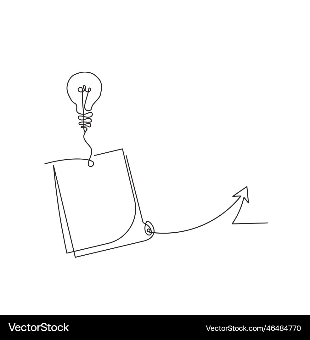 Abstract paper with paper clip and direction Vector Image