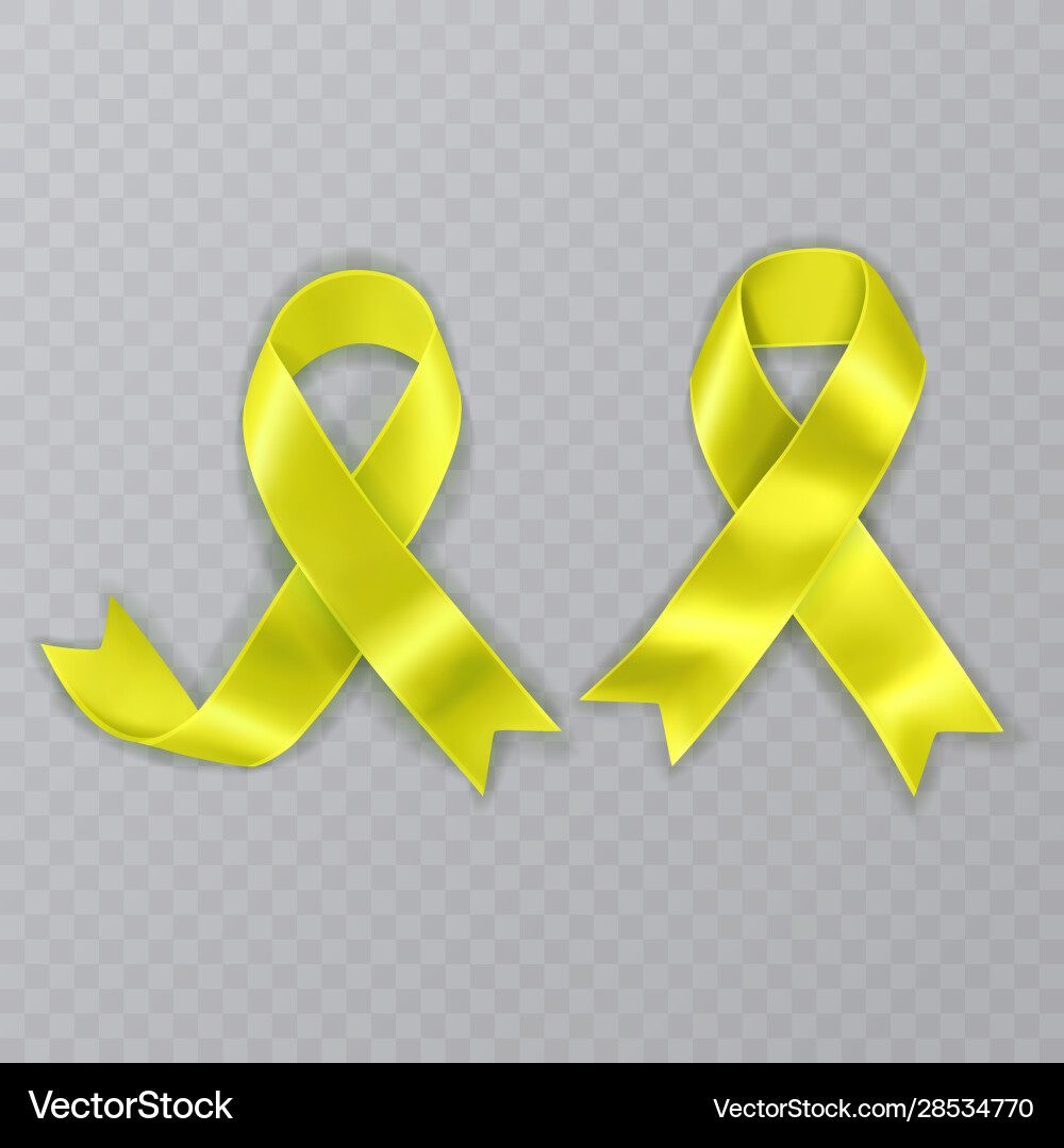 Symbol sarcoma cancer awareness realistic Vector Image