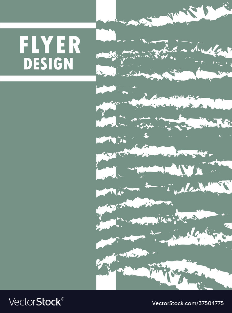 Flyer design pattern Royalty Free Vector Image