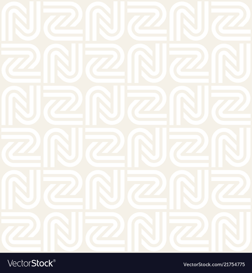 Seamless Subtle Lattice Pattern Modern Stylish Vector Image