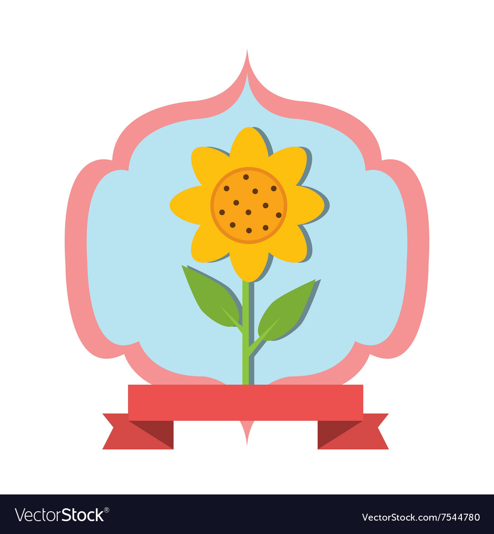 Spring flowers design Royalty Free Vector Image