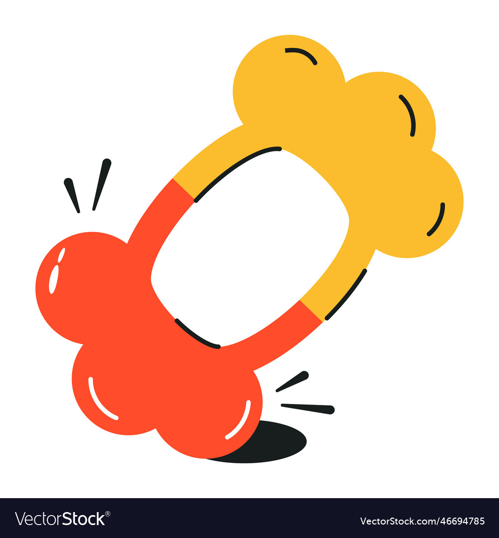 Rattle teether Royalty Free Vector Image - VectorStock
