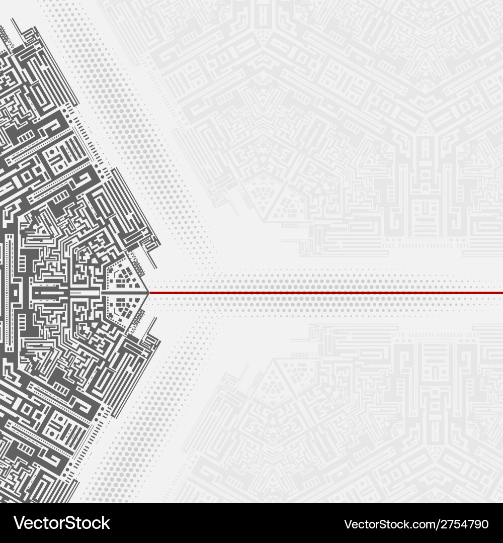 Abstract technology background Royalty Free Vector Image