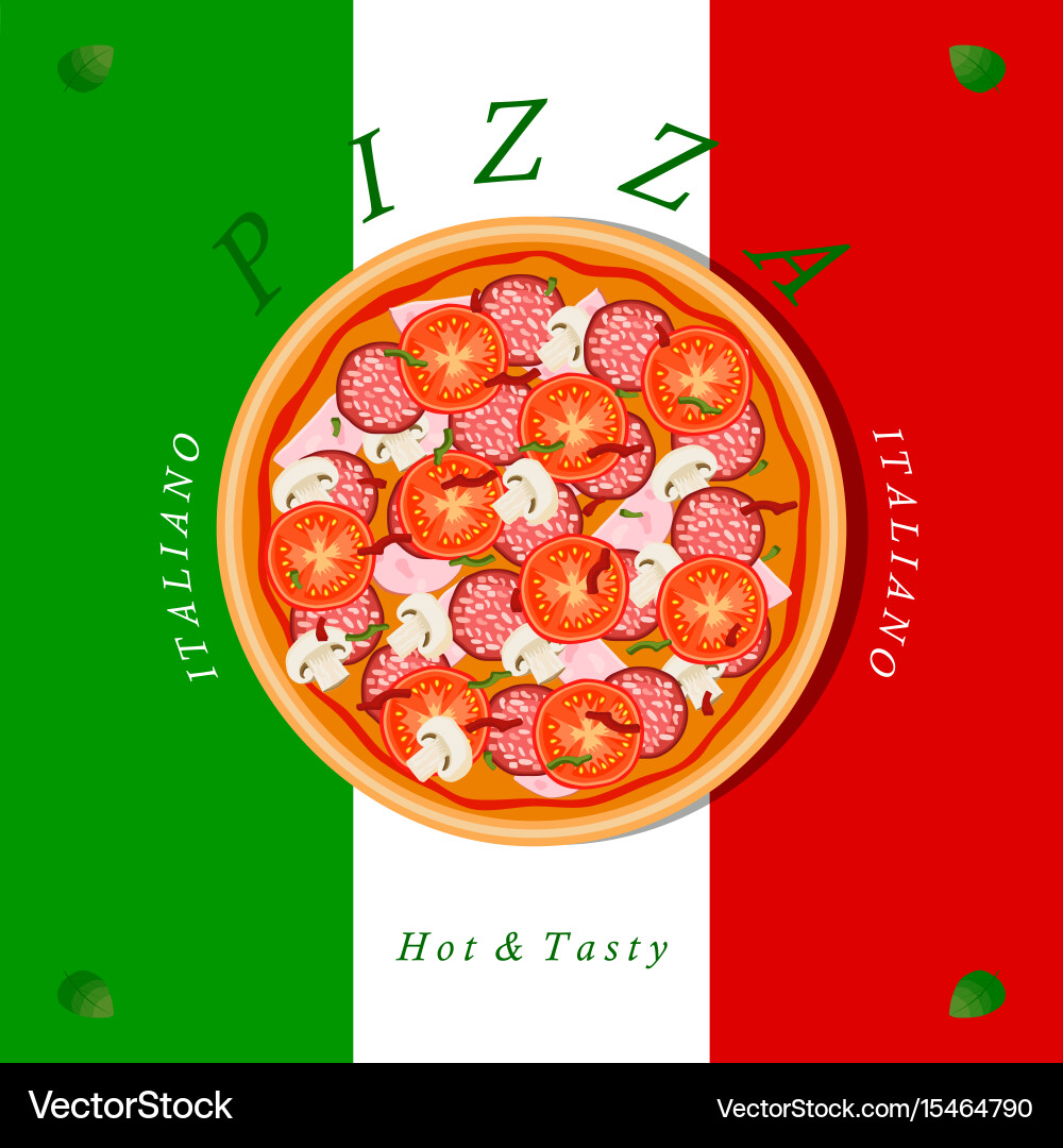 Pizza Royalty Free Vector Image - VectorStock