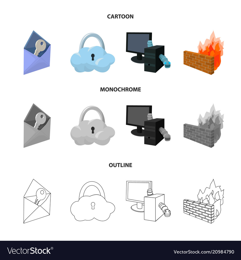 System internet connection code hackers Royalty Free Vector