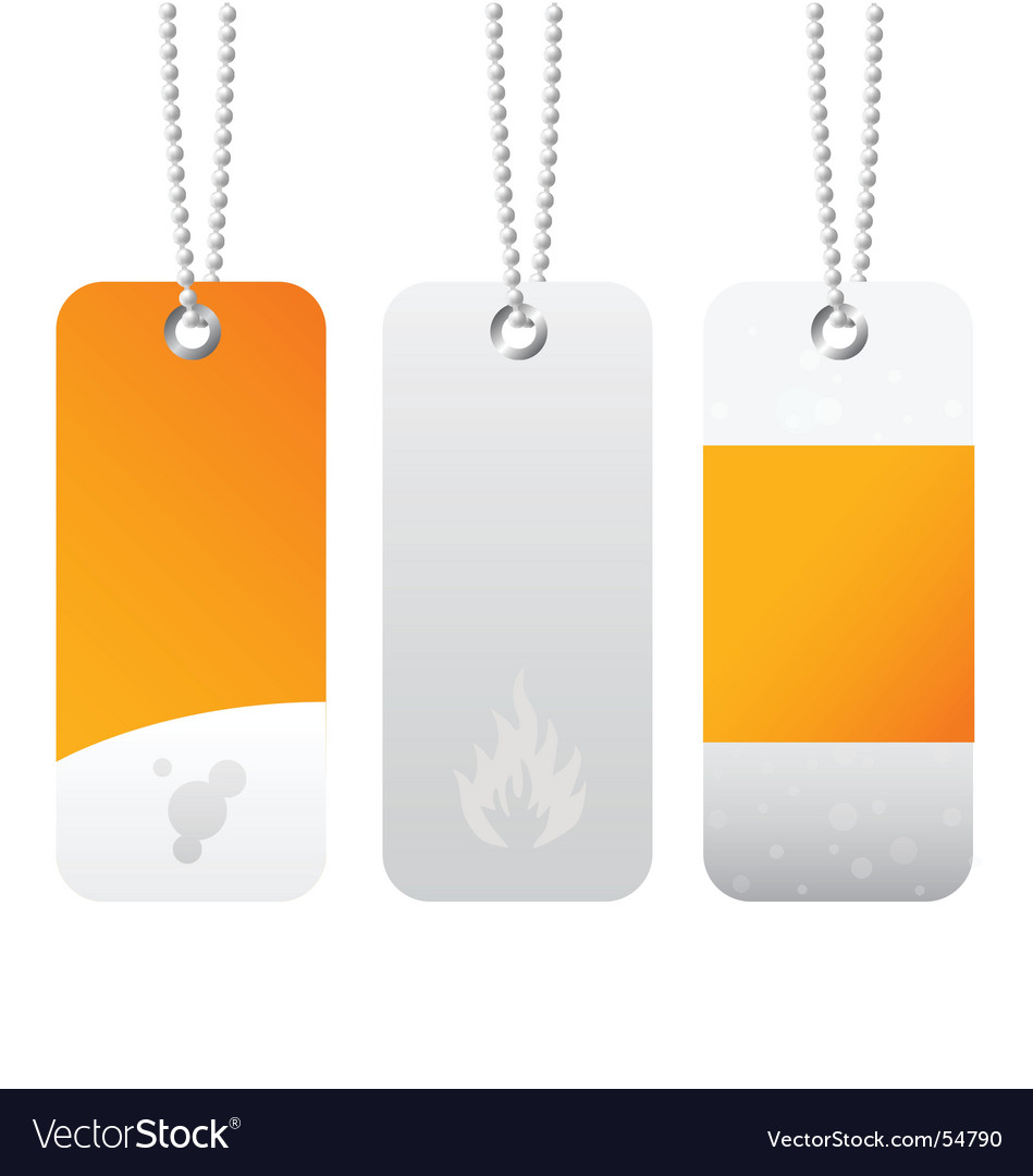 Text labels Royalty Free Vector Image - VectorStock